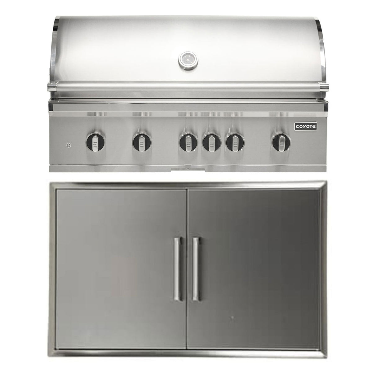 Coyote 42" SL-Series Grill Package - Includes SL-Series 42" Built-In G ...