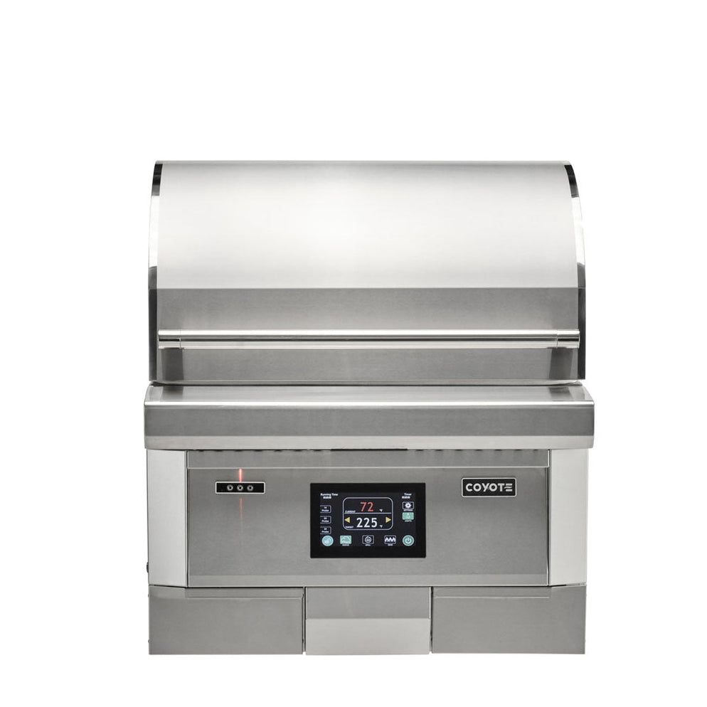 Coyote GEN3 28" Built-In Pellet Grill - C2P28 — CoyoteGrill.com