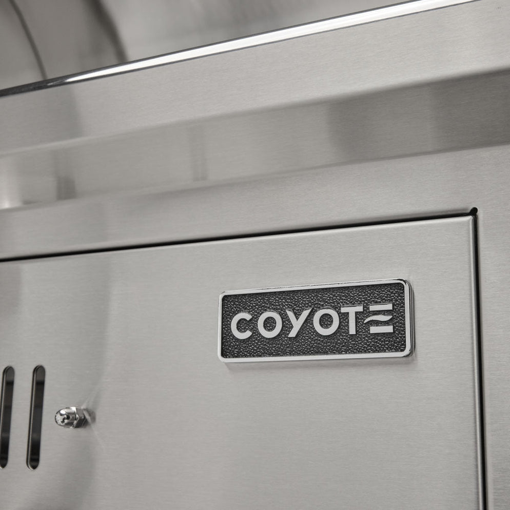 Coyote 36" Built-In Charcoal Grill - C3CH36 — CoyoteGrill.com