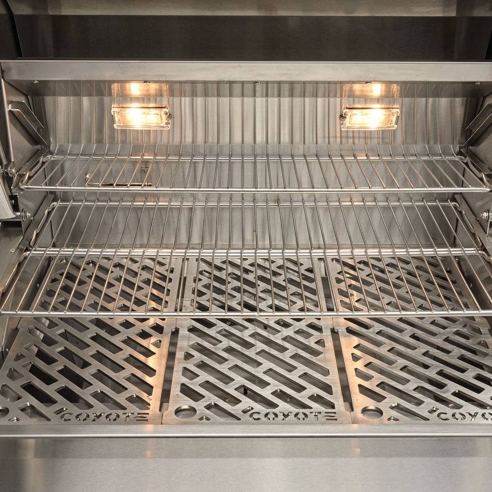 Coyote GEN3 36" Built-In Pellet Grill - C2P36 — CoyoteGrill.com