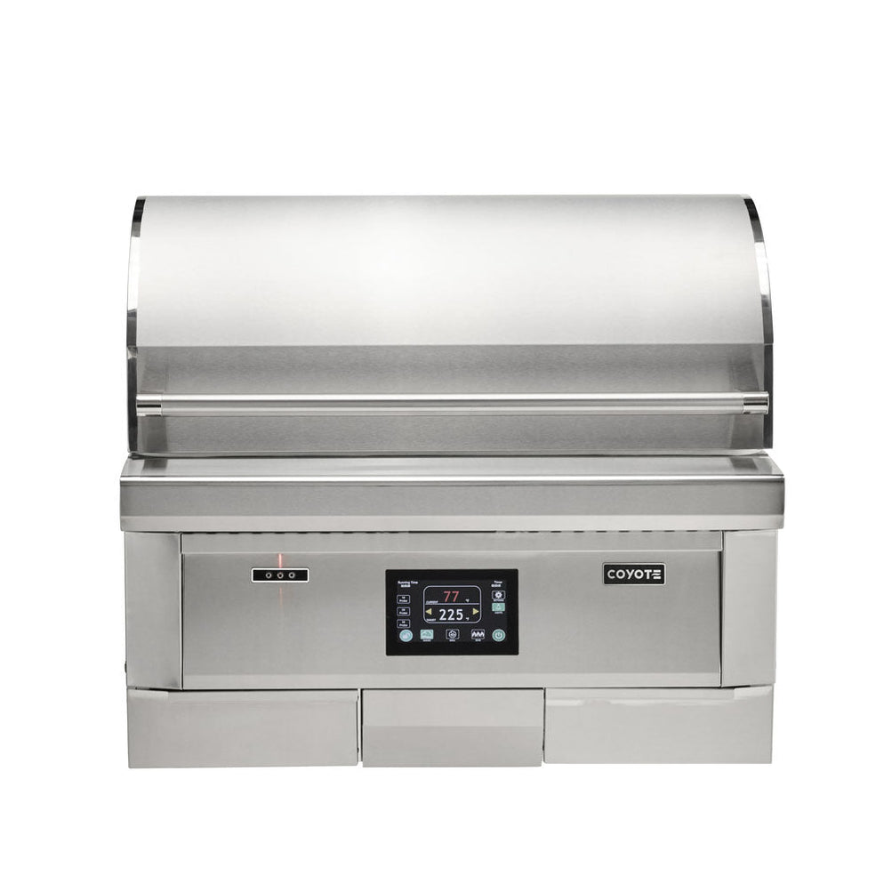 Coyote GEN3 36" Built-In Pellet Grill - C2P36 — CoyoteGrill.com
