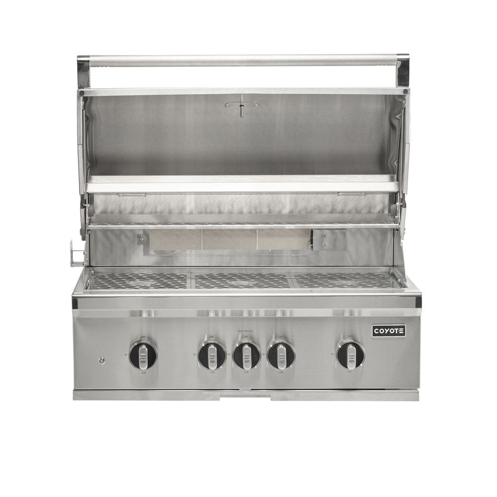 Coyote SL-Series 36" Built-In Gas Grill with Sear Zone & Rotisserie ...