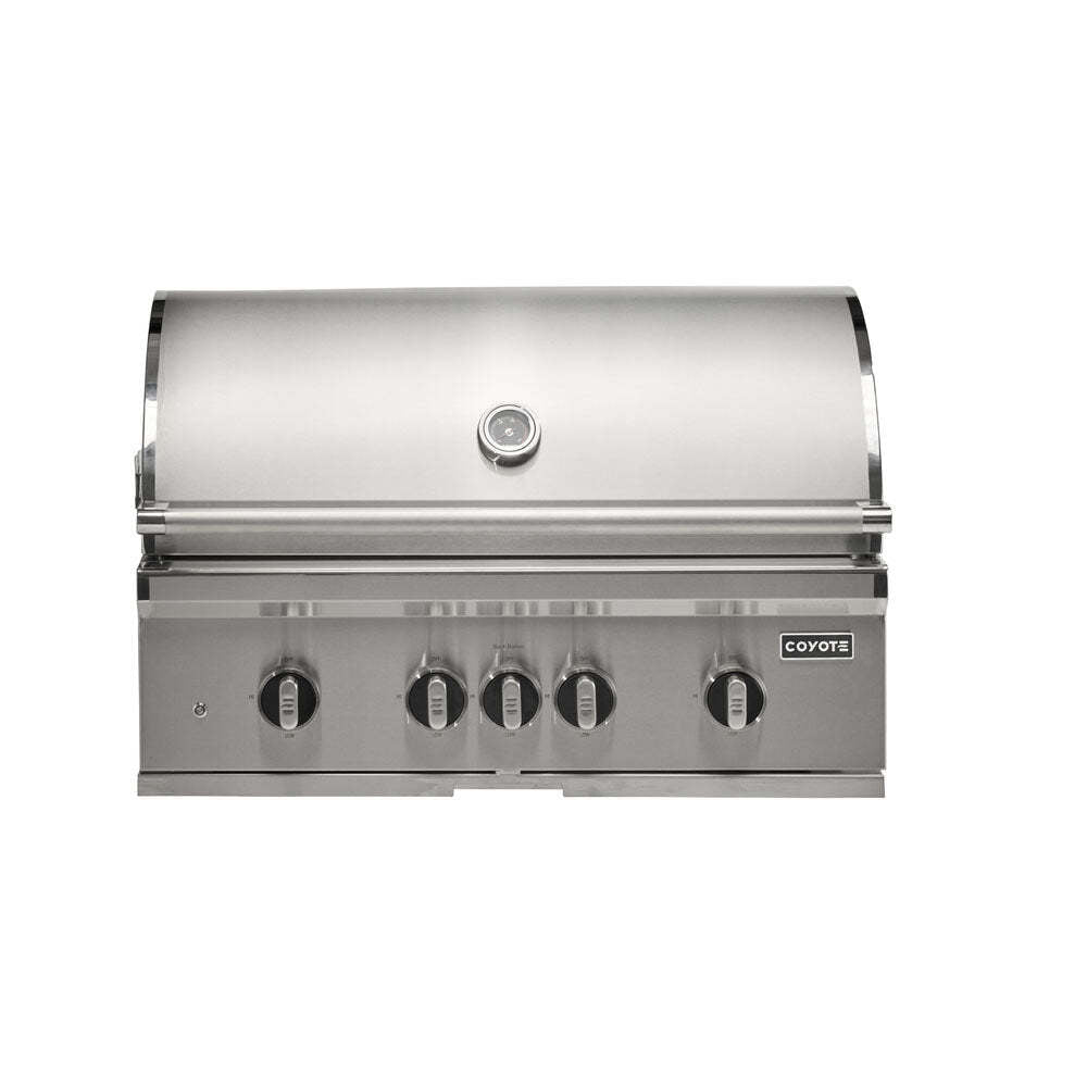 Coyote SL-Series 36" Built-In Gas Grill with Sear Zone & Rotisserie ...
